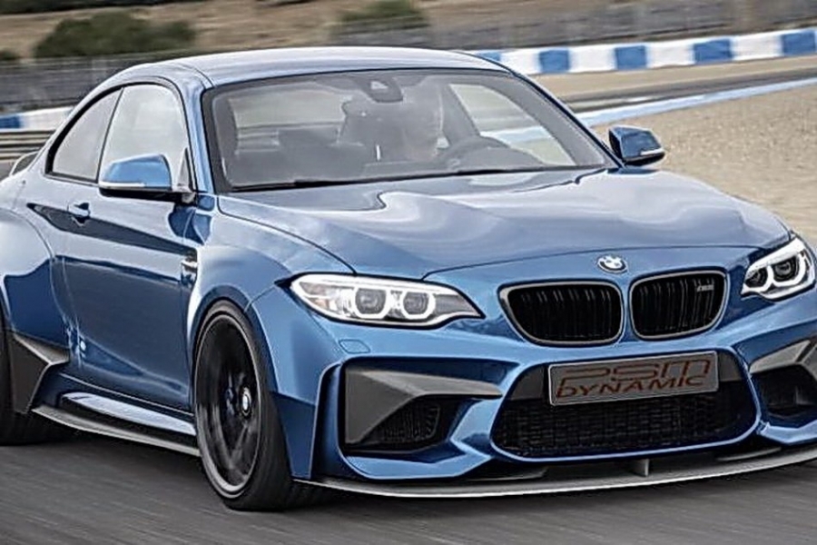 BMW M2首度出現「寬體版」！「PSM Dynamic」推出加大「可樂瓶」式樣........ - 車壇新聞 - 購車王